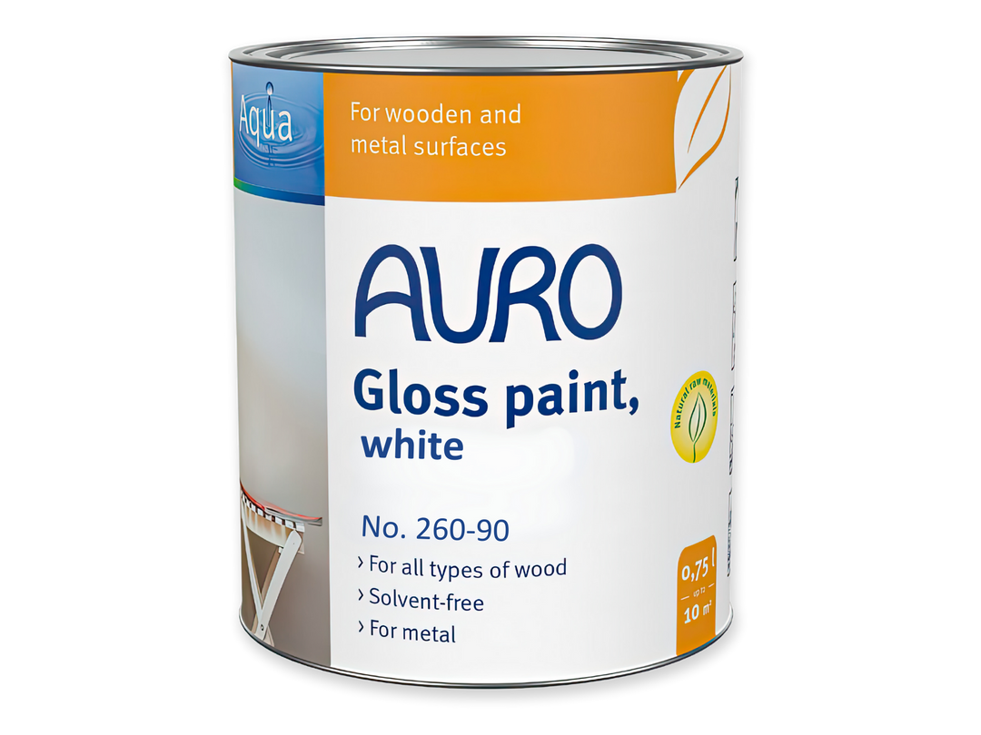 Auro 250-90 White Gloss Paint | Greenshop Paints