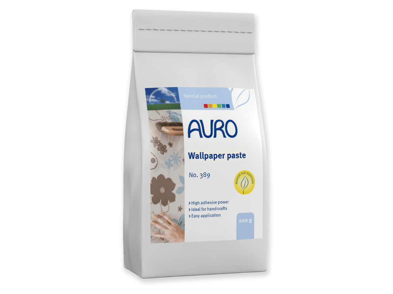 Natural Wallpaper Paste - Auro 389 - 200g - Non toxic & Chemical Free ...
