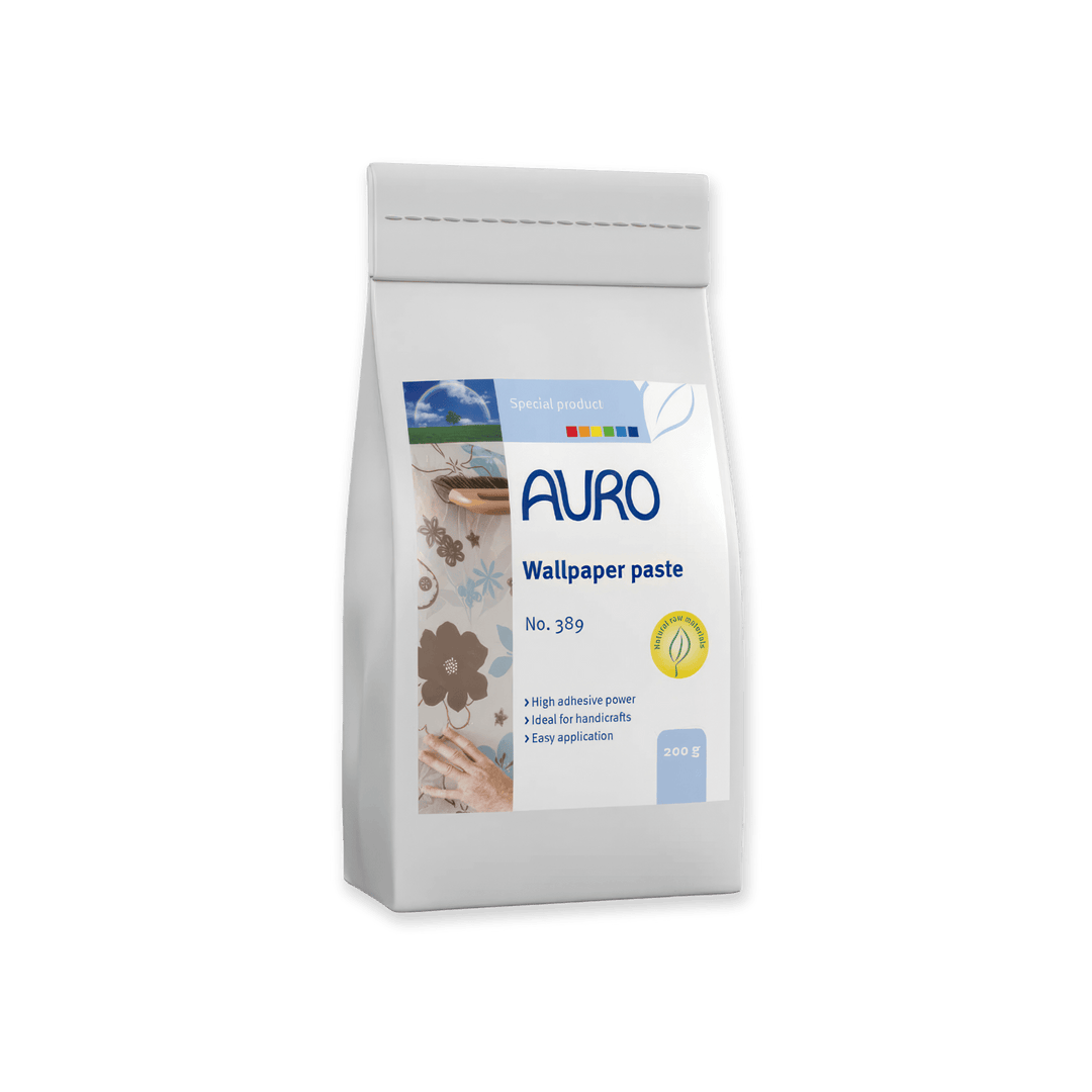Natural Wallpaper Paste - Non toxic & Chemical Free - Auro 389 - 200g ...