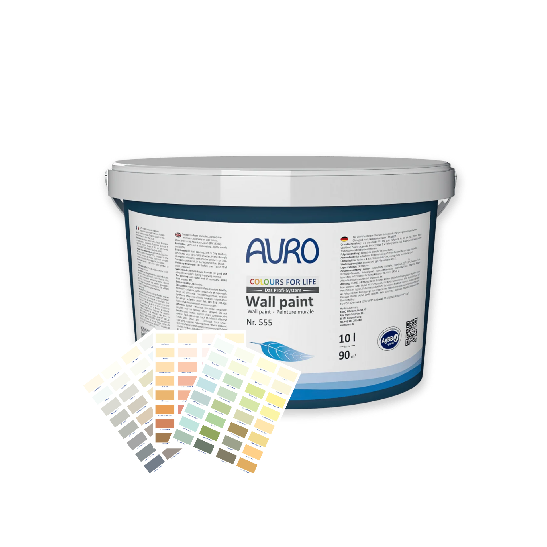 Natural Emulsion Paint, Colours, Breathable Interior - Auro 555 ...
