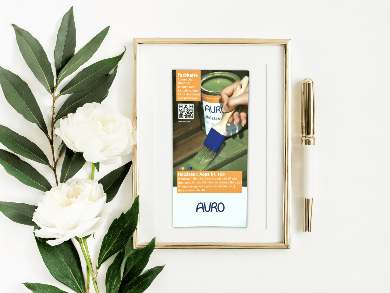 Auro 160 Woodstain for Interior & Exterior (Colour Chart) | Greenshop ...