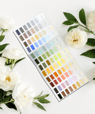 Auro Paints Hand Painted Colour Chart | Greenshop Paints
