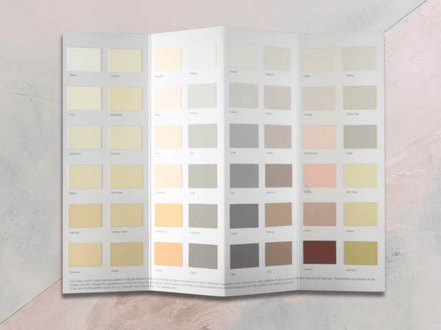 Earthborn Silicate Masonry Paint (Colour Chart) | Greenshop Paints