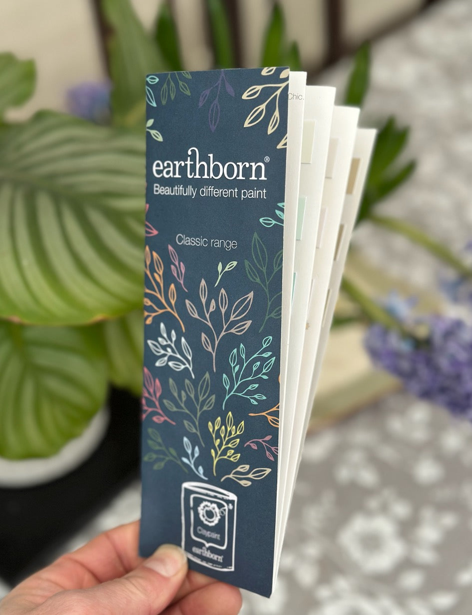 Earthborn Paints - Colour Swatch Chart for Wall & Wood Paints ...